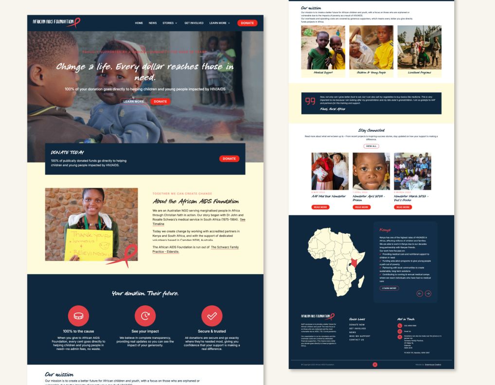 African AIDS Foundation | Greenhouse Creative